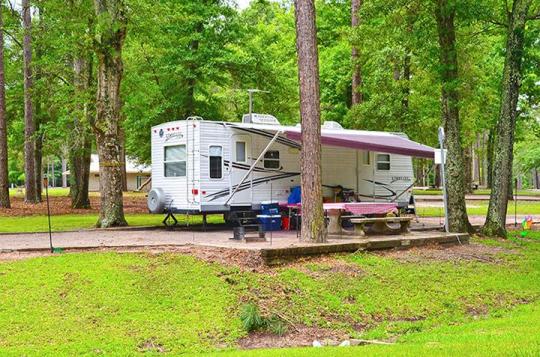 Campground Details - Magnolia Springs State Park, GA - Georgia State ...